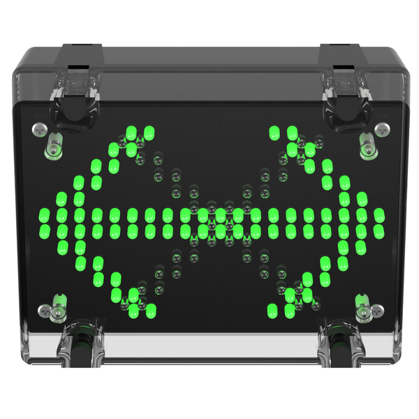 deegee IPN/001 IP65 Directional Traffic Light 115-230Vuc Black Base ...